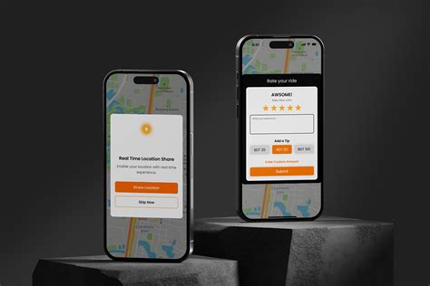 Ride Share App Ui Design Behance