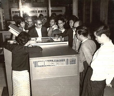 The President And Myanmars First Computer Frontier Myanmar