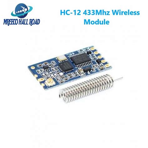 Original Hc12 433mhz Hc 12 Si4463 Wireless Serial Port Module Hc 12 Module 1000 Meter Range
