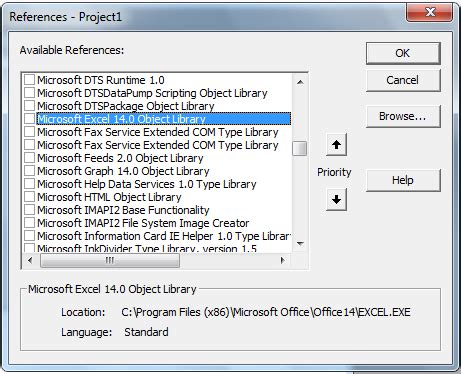 Reading Excel File In VB6 Stack Overflow