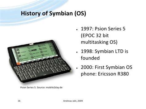 Symbian Os Overview Symbian Os Overview