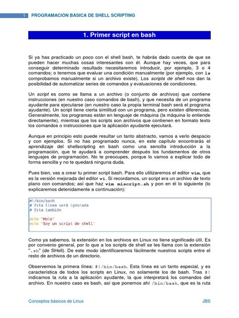 Resumen Scripts Pdf Lenguaje De Escritura Interfaz De Línea De