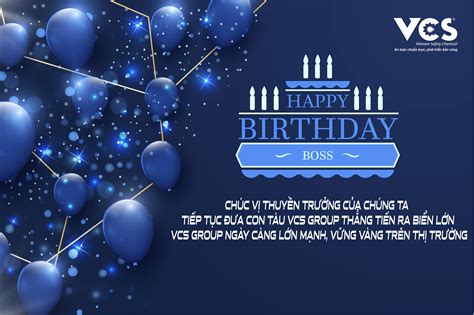 Chúc mừng sinh nhật CEO công ty cổ phần VCS