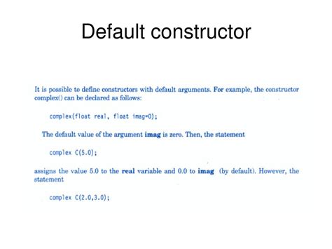 Constructor Spl Member Fn Auto Ini Of Object Ppt Download