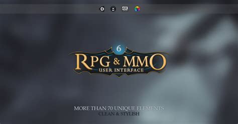 Rpg And Mmo Ui 6 2d Gui Unity Asset Store