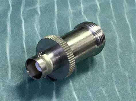 Adapter 50 Ohm Dc 4 Ghz Bnc Female N Female Broadwave Technologies