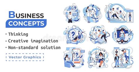 Creative Thinking People Different Mental Mindset Types Or Models