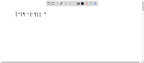 Solvedexpress The Distance Between The Given Numbers Using Absolute