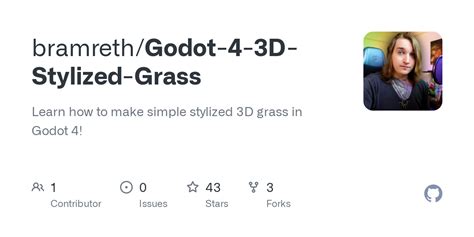 github bramreth godot 4 3d stylized grass learn how to make simple