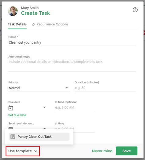 Setting Up Task Templates Help Practice Better
