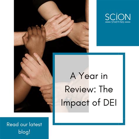 A Year In Review The Impact Of Dei