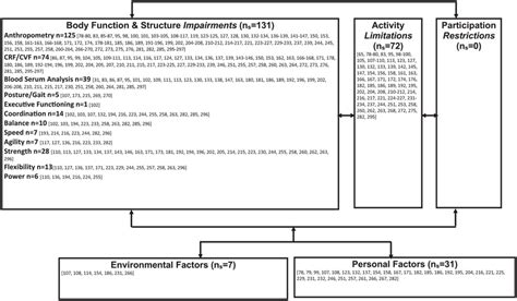 Icf Cy Model With Mapped Outcome Measures Download Scientific Diagram
