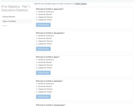 Display Only One Question At A Time Within Quiz Shiny Posit