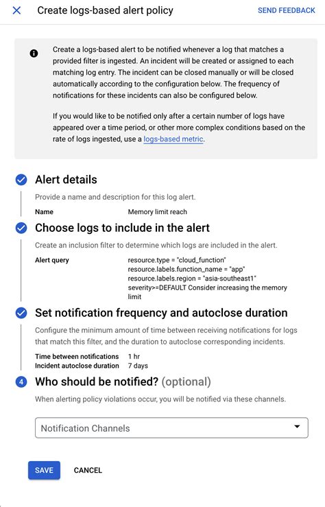 Firebase How To Get Notified Of Cloud Function Out Of Memory Errors And Why Is It Not The