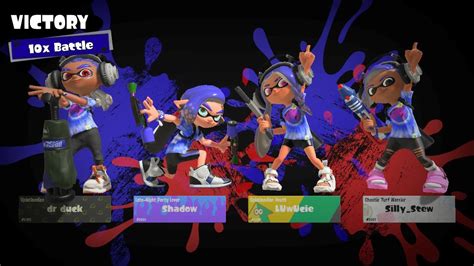 Won My First 10x Game On Splat 3 Rsplatoon