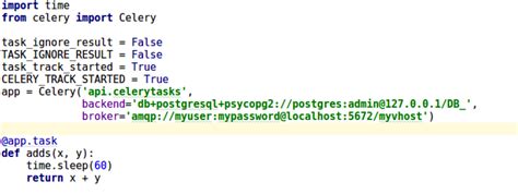 Django Python Celery Q Task Status Always Pending Or Success Stack