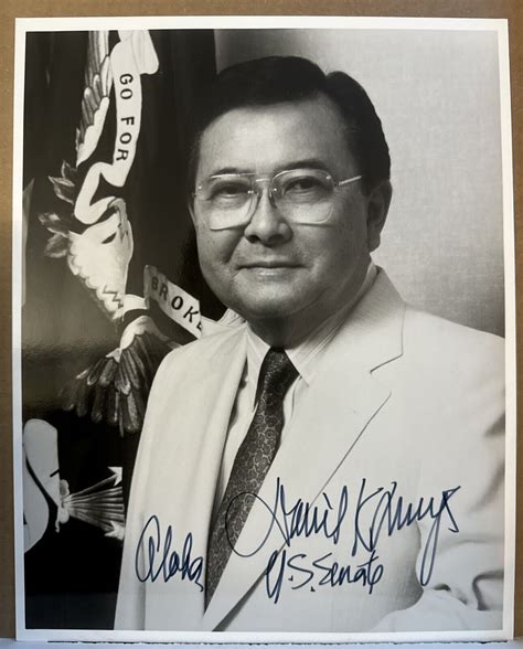 Senator Daniel Inouye Hawaii Medal Of Honor Ww2 Autographed 8x10 Photo