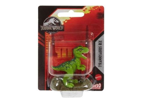 Jurassic World Micro Collection Tiranossauro Rex Mattel Com O Melhor