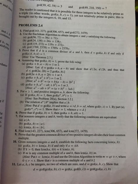 answered 4 assuming that gcd a b 1 prove… bartleby