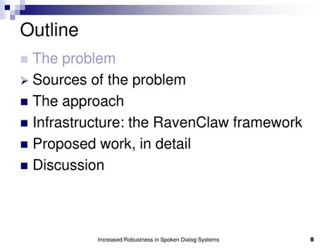 Ppt Increased Robustness In Spoken Dialog Systems Powerpoint Presentation Id 256278