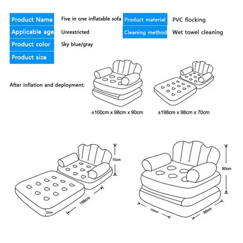 Portable Inflatable Sofa Bed Price In Bangladesh Smart Eshop Bd