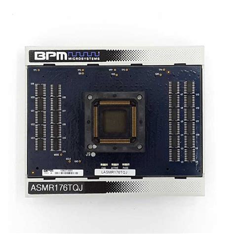 fasmr176tqj socket card bpm microsystems device programming systems
