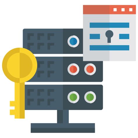 Database Encryption Generic Color Fill Icon