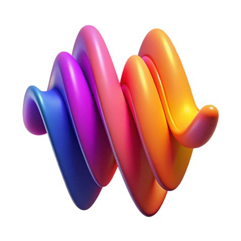 Celebrated Mid Century An Abstract Representation Of Sound Waves Using Vibrant Colors And