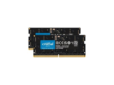 Crucial 64gb 2 X 32gb 262 Pin Ddr5 So Dimm Ddr5 4800 Pc4 38400