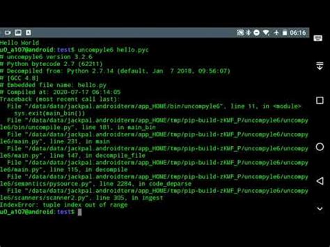 PYC ANTI DECOMPILER 3 INDEXERROR YouTube