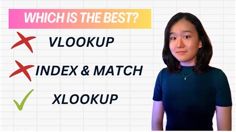 Xlookup Vs Vlookup Vs Index And Match Choosing The Best Formula Excel
