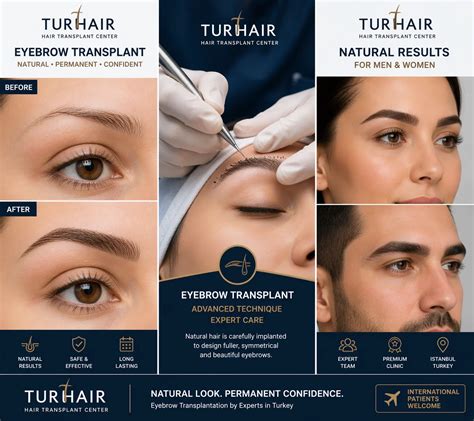 Eyebrow Transplant Turkey Before And After Results