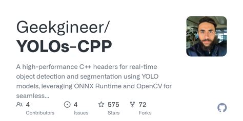 GitHub Geekgineer YOLOs CPP A High Performance C Headers For Real Time Object Detection And
