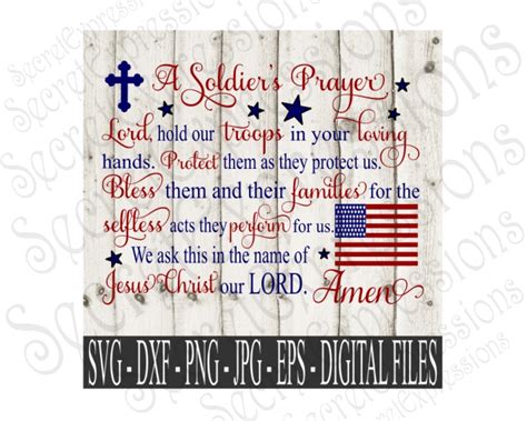 Pray For Our Troops Clip Art Us Soldier Praying Etsy