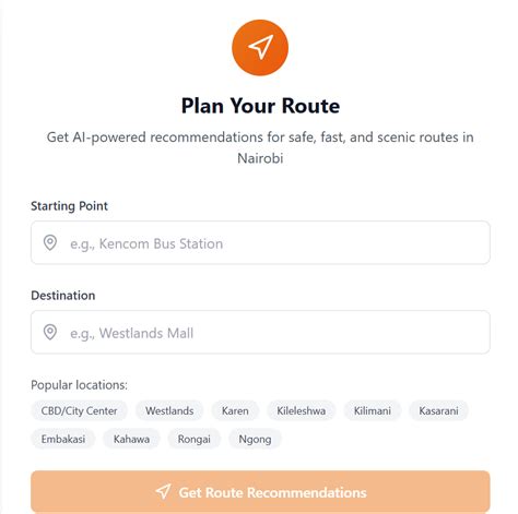 nairobi smart travel assistant devpost