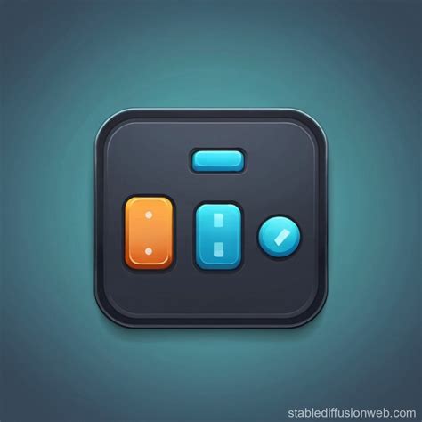 Designing A User Interface Button For 2d Mobile Game Stable Diffusion