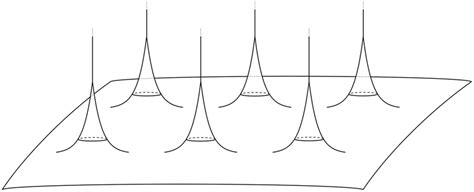 Artistic Representation Of A Distribution Of Spikes Where The Tips Of Download Scientific