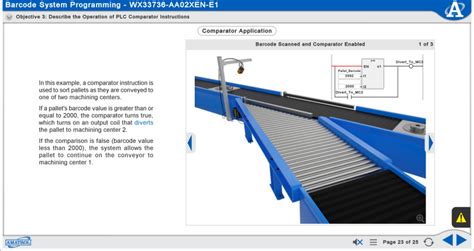 Mechatronics Barcode Siemens S7 1500 Multimedia Courseware Amatrol