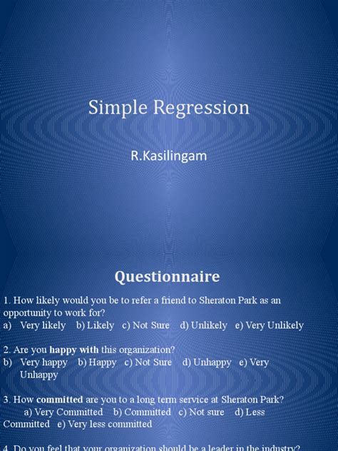 Day 1 Regression Pdf Errors And Residuals Coefficient Of