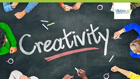 enhancing creativity world opportunities