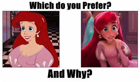 Which Version Of Ariel Do You Prefer By Polskienagrania1990 On Deviantart