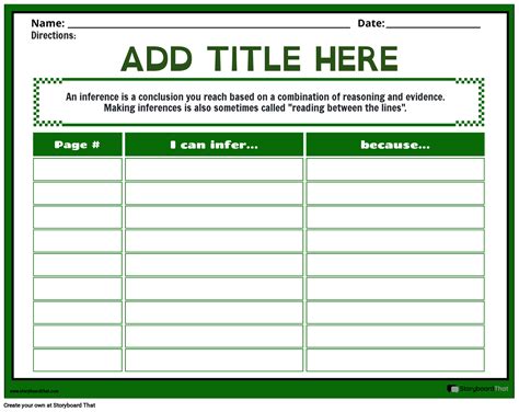inferring with precision worksheet القصة المصورة من قبل templates