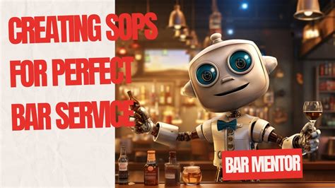 Creating Sops For Your Bar Staff For Perfect Service YouTube