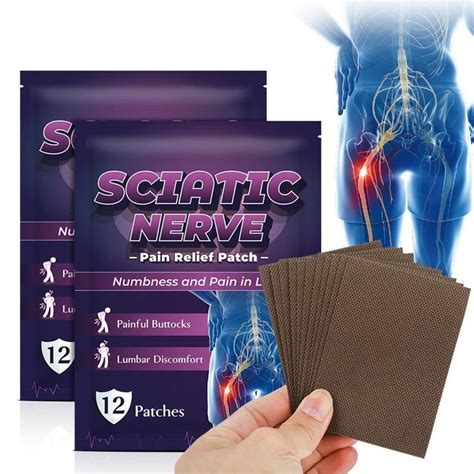 12 Pieces Sciatic Nerve Acupuncture Patches Hot £385 Picclick Uk