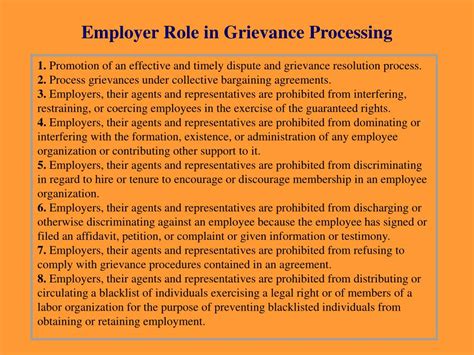 Ppt The Grievance Process Powerpoint Presentation Free Download Id 5362502