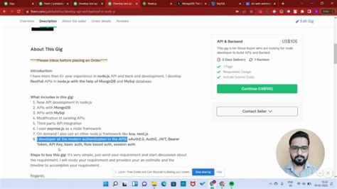 Develop Rest Api And Backend In Node Js And Mongodb By Patidarkishor