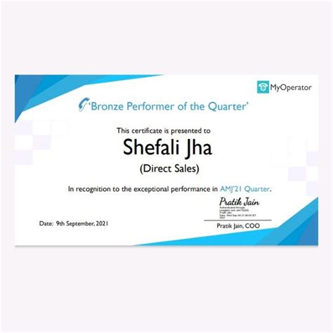Shefali Jha On Linkedin Pastachievement Myoperator