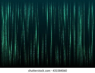 Stream Binary Code On Screen Abstract Stock Vector Royalty Free 431584045 Shutterstock