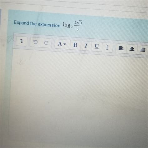 solved expand the expression log2 13 i c a b i ui