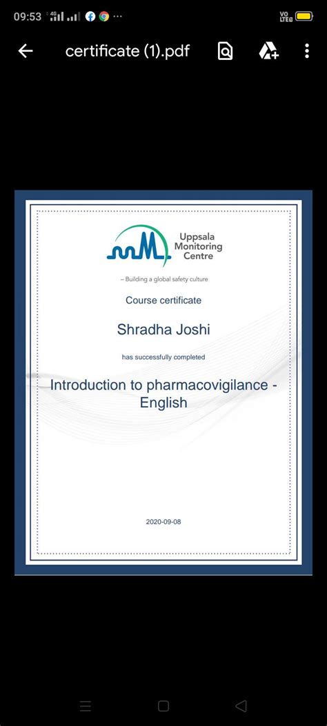 Shradha Joshi On Linkedin Successfully Completed Introduction To Pv